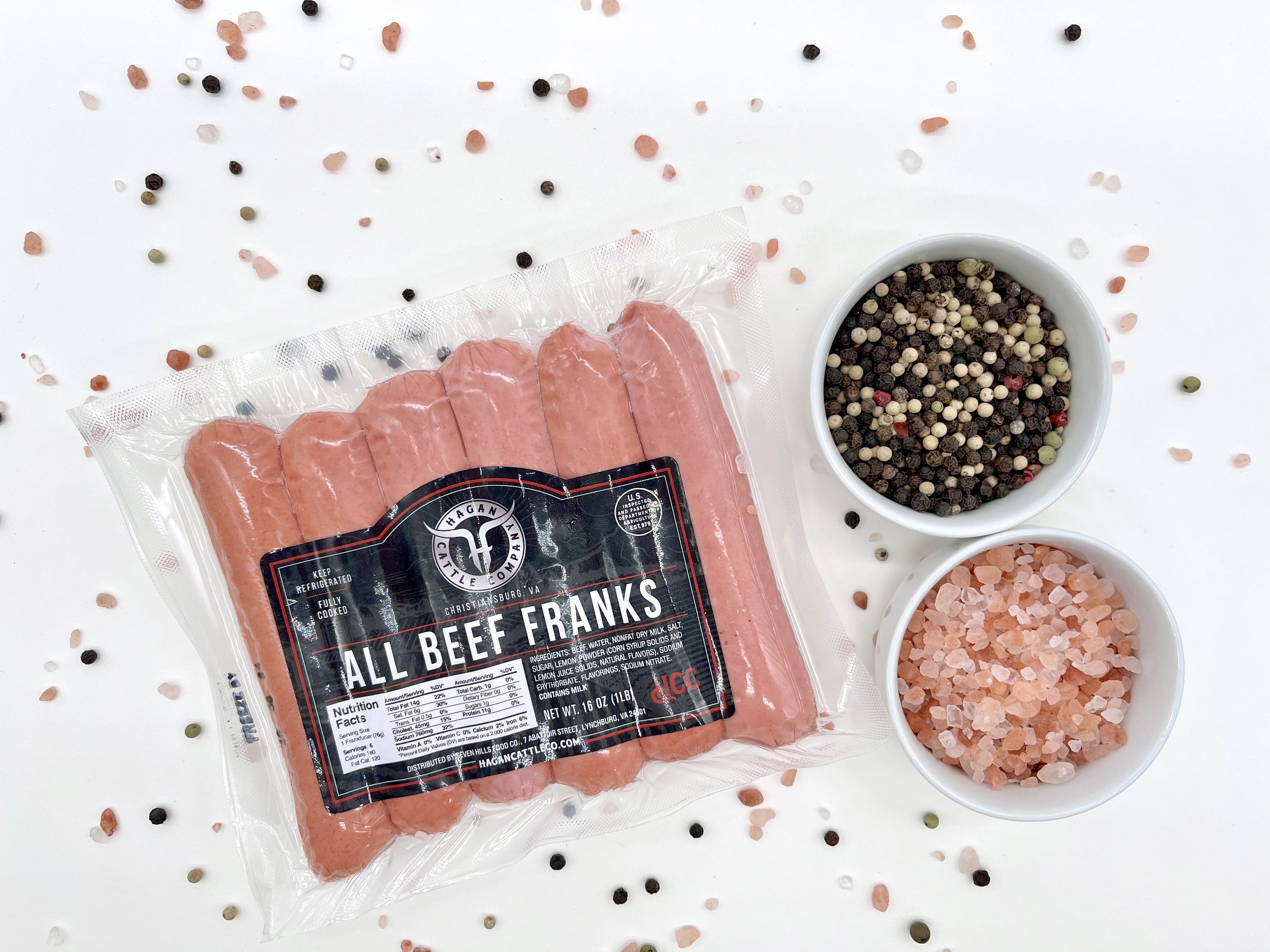 All Beef Franks – Hagan Cattle Company