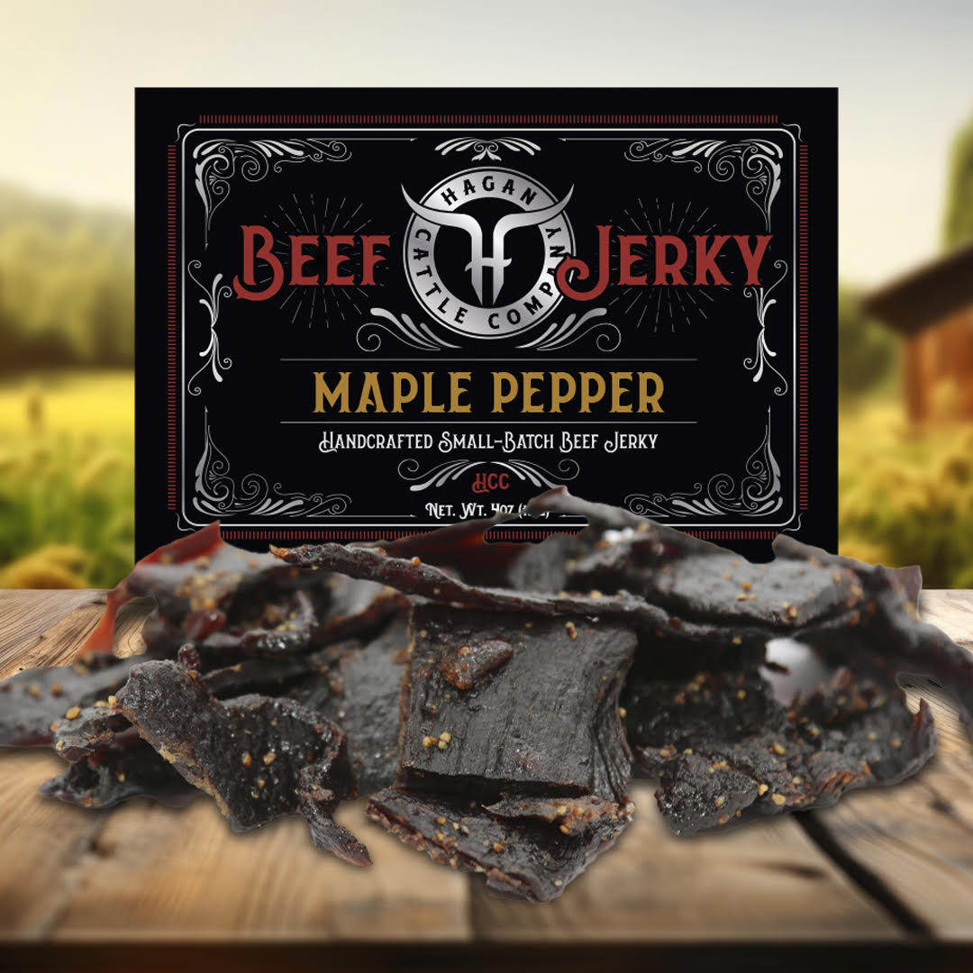 Beef Jerky - Maple Pepper – Hagan Cattle Company